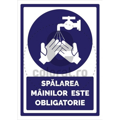 Spalarea Mainilor este Obligatorie