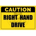 Caution Right Hand Drive