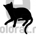 Sticker Decorativ Pisica - 2003